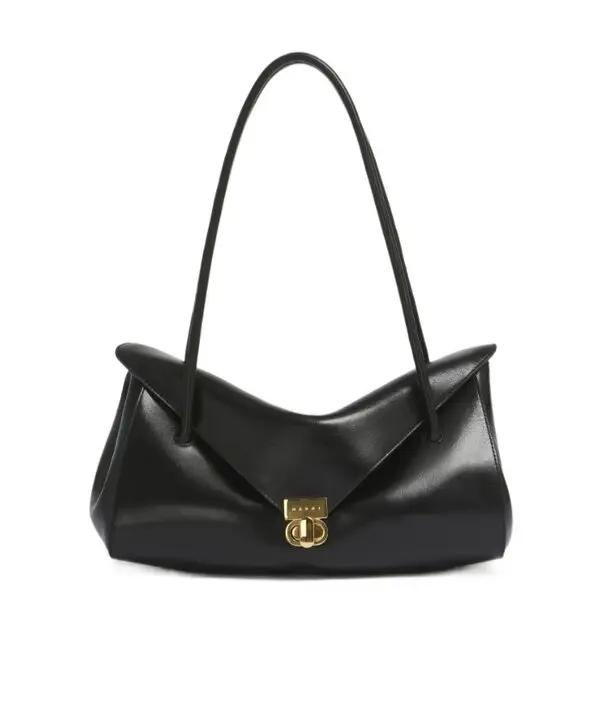 Marni Leather E/w Shoulder Bag