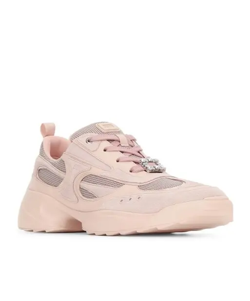 ROGER VIVIER Run Mini Strass Low-top Sneakers