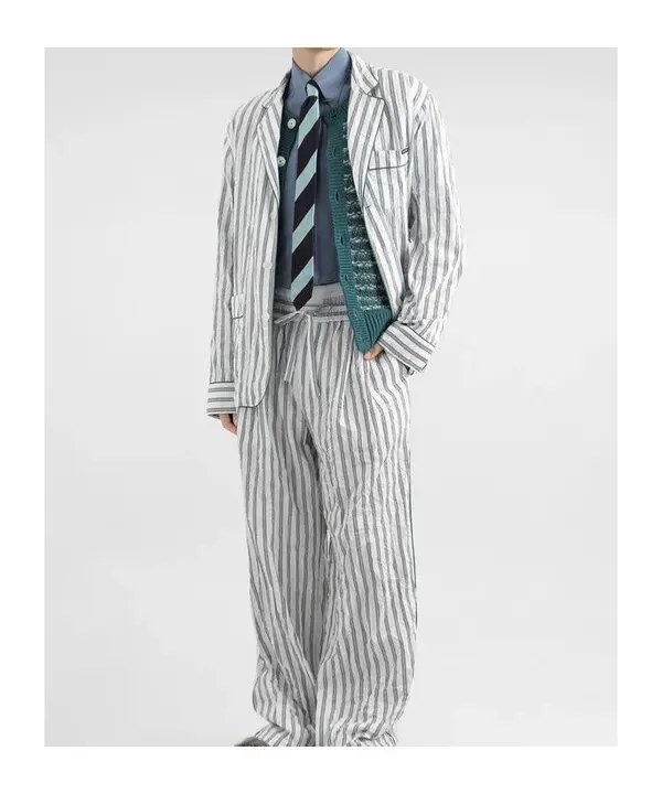 Dolce & Gabbana Striped Piped Shirt