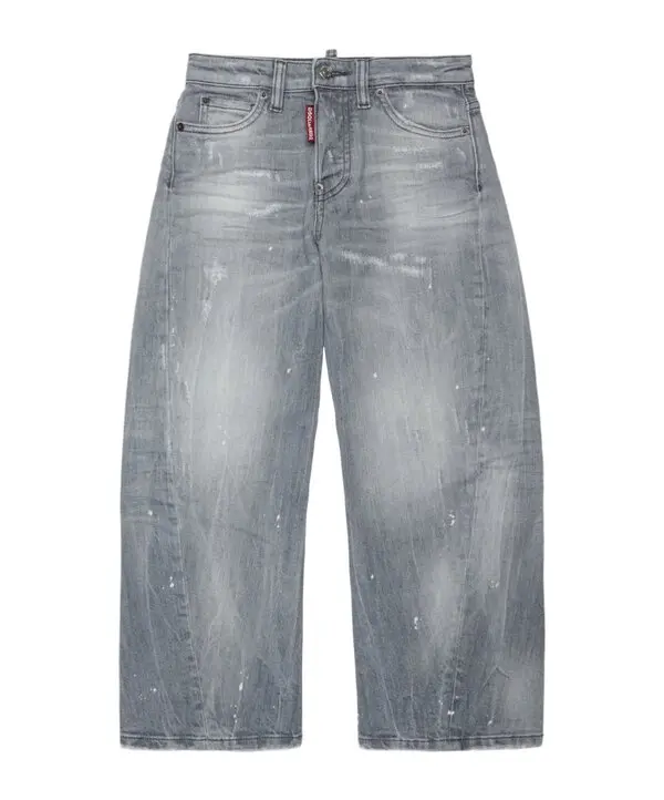Dsquared2 Washed-effect Jeans - Grey