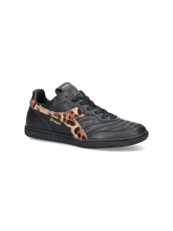 Dolce & Gabbana Round-toe Low-top Sneakers