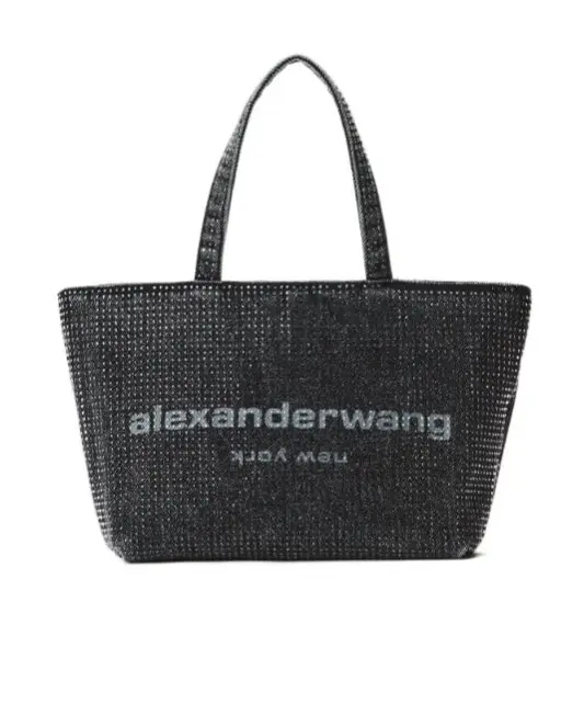 Alexander Wang Crystal Small Tote Bag - Grey Aged
