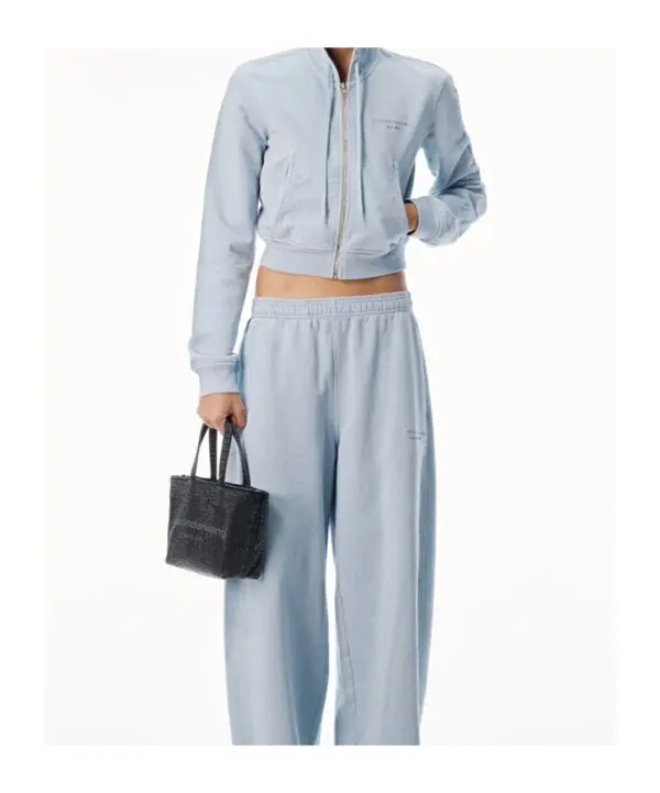 Alexander Wang Crystal Small Tote Bag - Grey Aged