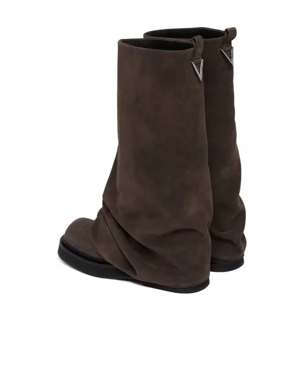 Attico Round-toe Ankle Boots