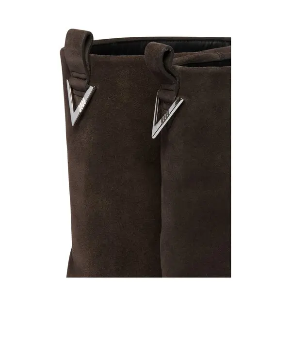 Attico Round-toe Ankle Boots