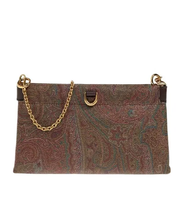 Etro Zippered Handbag With Paisley Pattern - Multicolor