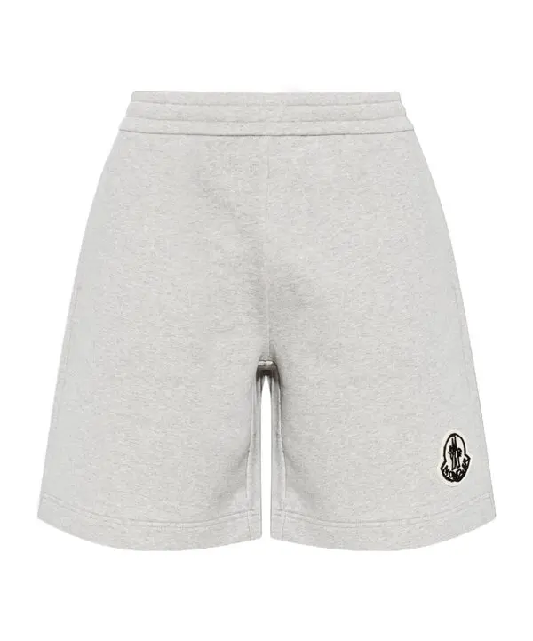 Moncler Logo Patch Sweat Shorts