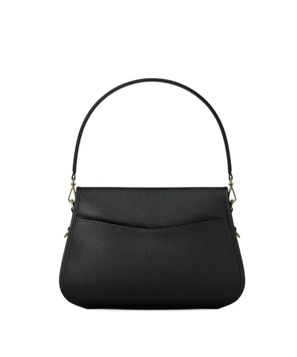 Michael Kors Holmes Medium Pebbled Leather Convertible Messenger Bag