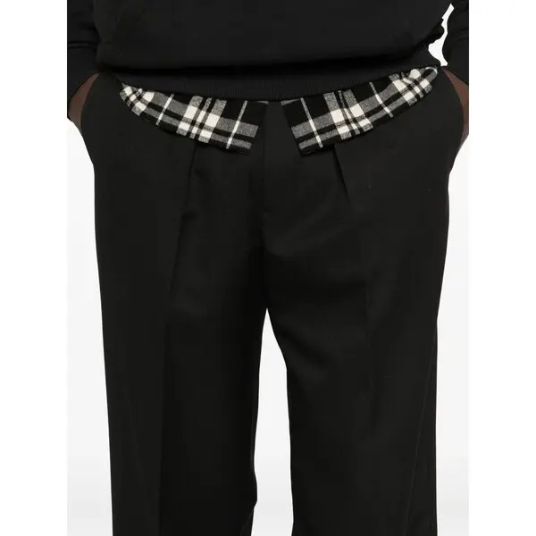 Drole De Monsieur Elastic Waist Trousers - Black