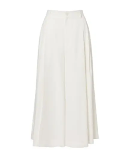 Ralph Lauren Silk Culottes - White