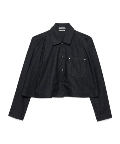 J.W.ANDERSON Jw Anderson Flared Hem Shirt - Indigo