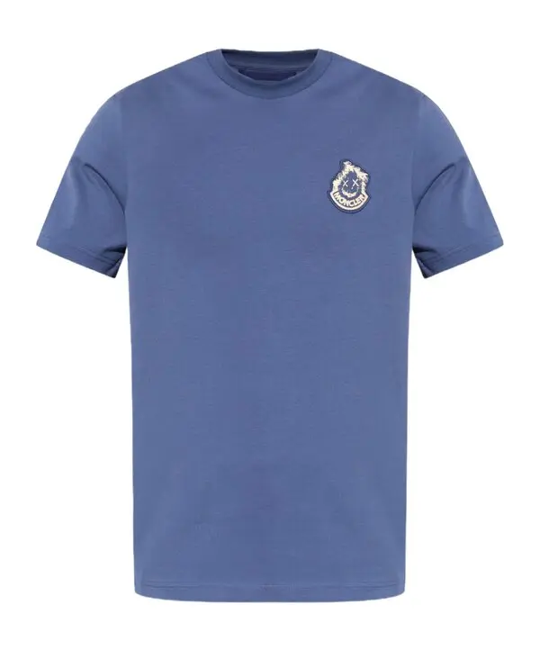 Moncler Short-sleeved T-shirt - Blue