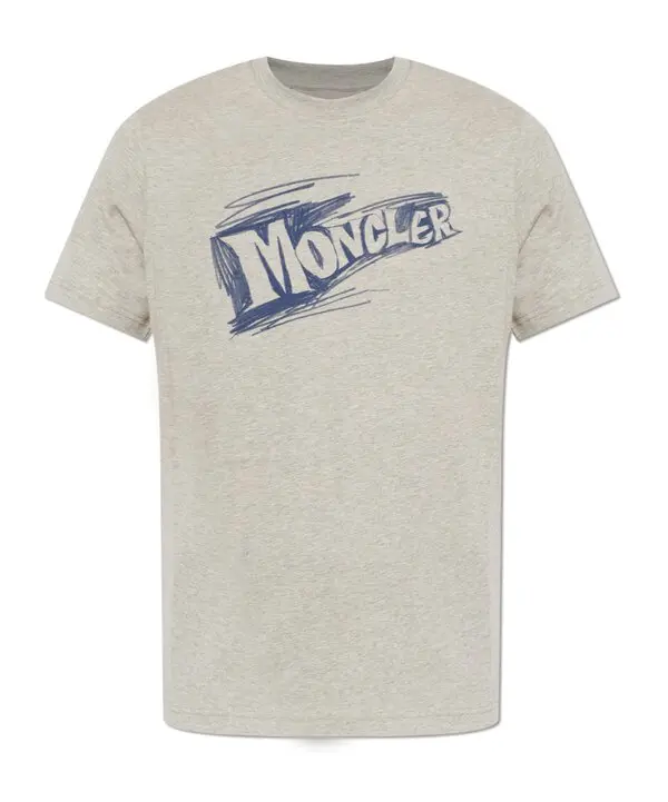 Moncler Short-sleeved T-shirt - Grey