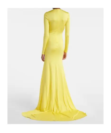David Koma Embellished Jersey Gown