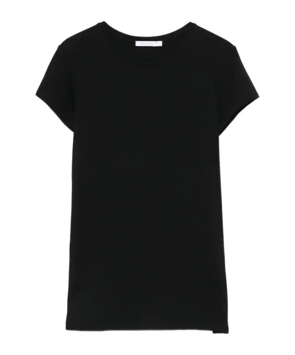 Patrizia Pepe Crewneck T-shirt - Black