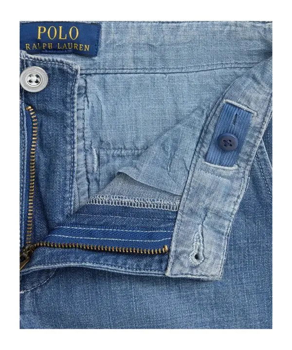 Ralph Lauren Logo-embroidered Bermuda Shorts