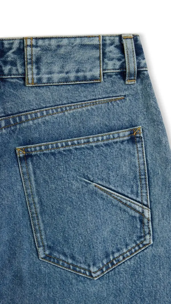 Alaïa Jean Rond En Denim