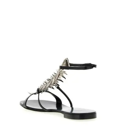 GIUSEPPE ZANOTTI Slim Embellished Sandals