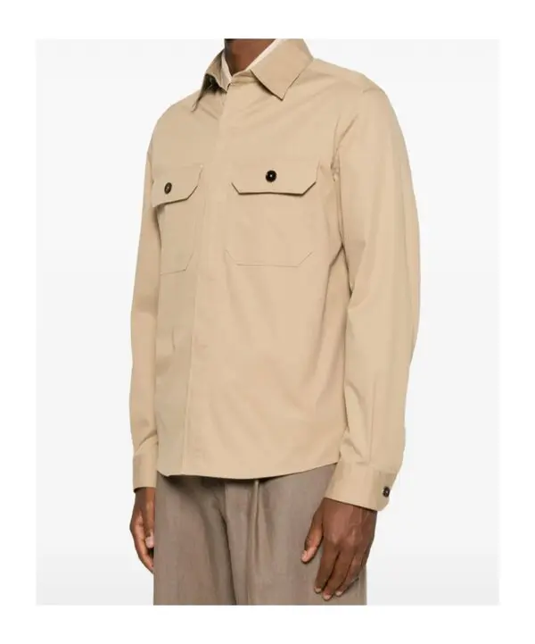 Zegna Flap-pocket Shirt