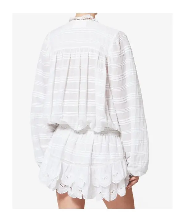 Isabel Marant Étoile Preya Embroidered Mini Dress