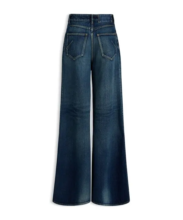 Alaïa High-waisted Wide-leg Jeans