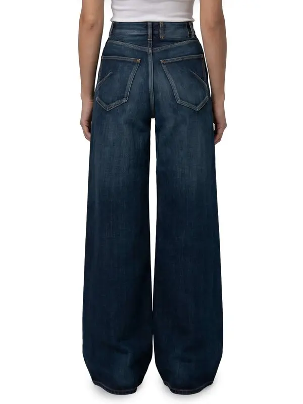 Alaïa High-waisted Wide-leg Jeans