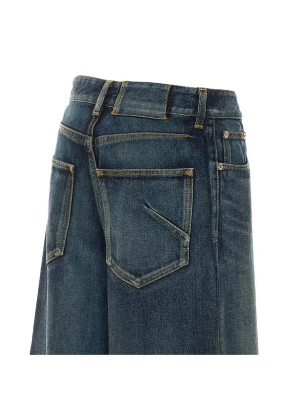 Alaïa High-waisted Wide-leg Jeans