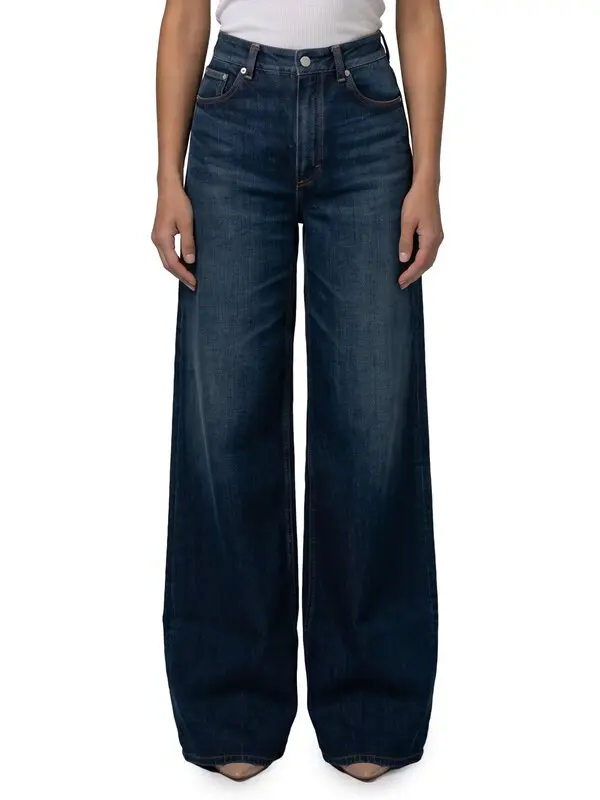 Alaïa High-waisted Wide-leg Jeans