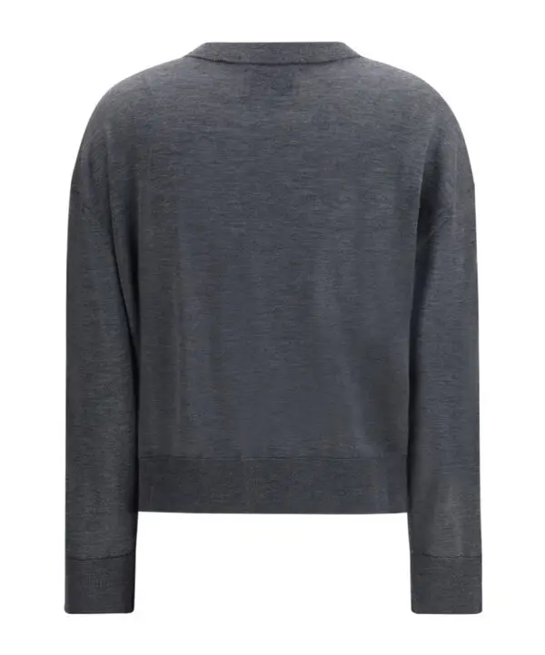 Loulou De Saison Fine Crewneck Cardigan