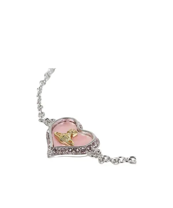 VIVIENNE WESTWOOD Heart-shaped Pendant Bracelet