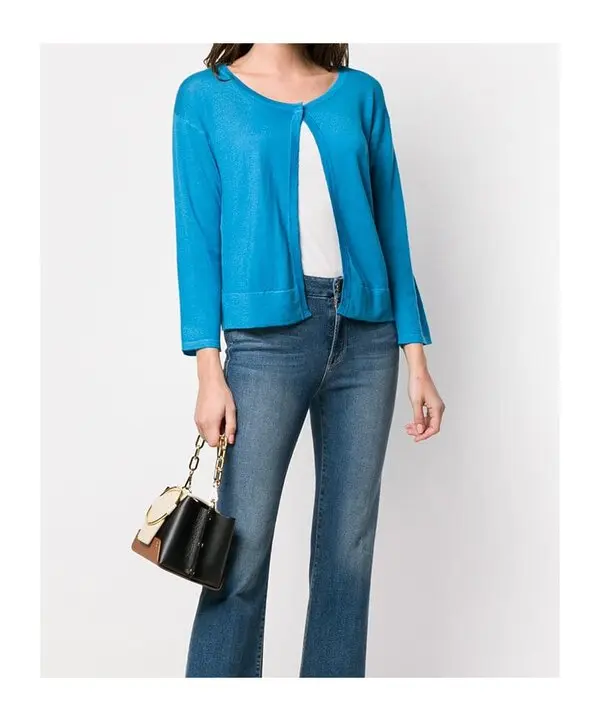 Lela Rose One Button Cardigan