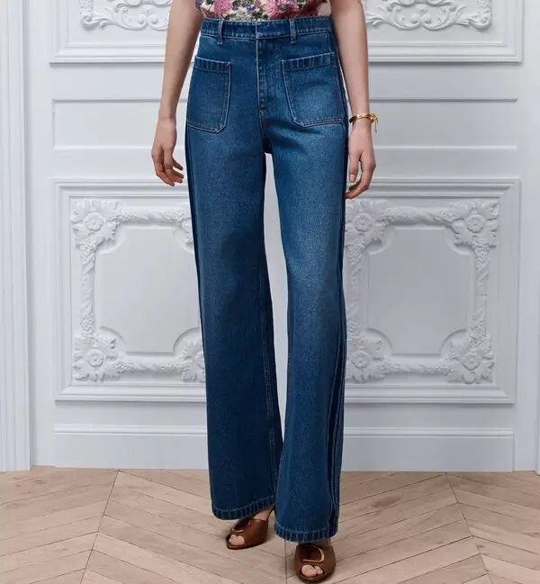Dior High-waist Flared Jeans