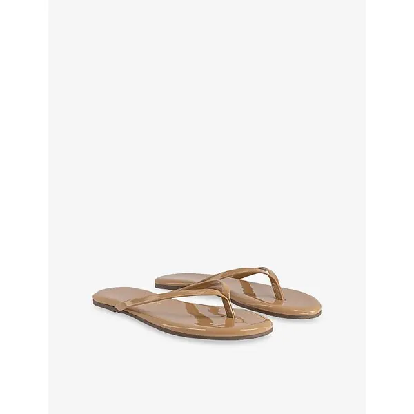 Tkees Lily Nude Foundations Leather Flip-flops
