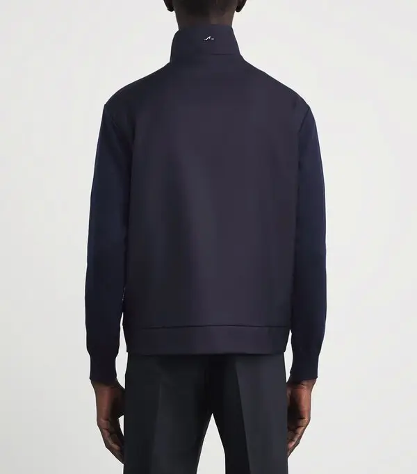 Paul & Shark Virgin Wool Hybrid Jacket With Storm System