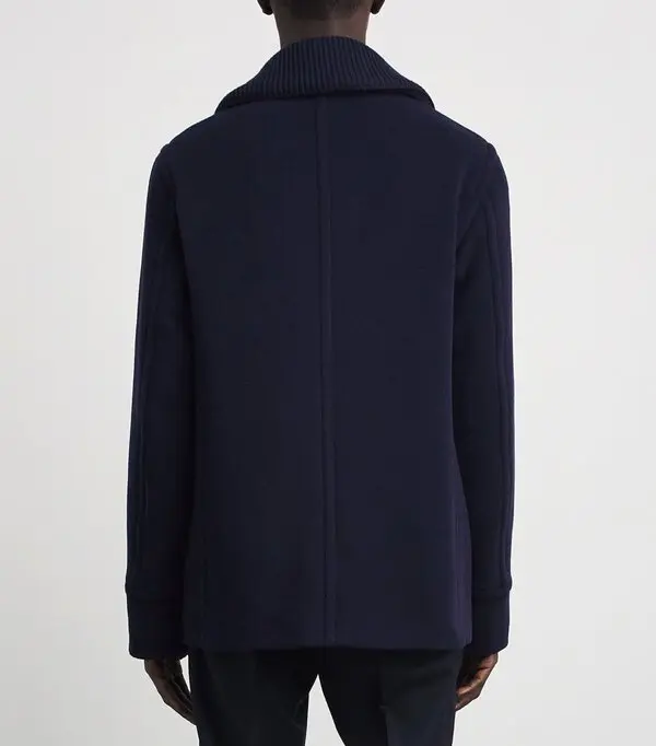 Paul & Shark Wool-blend Peacoat
