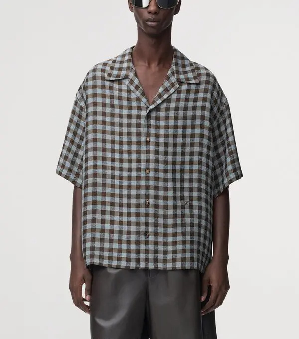 Loewe Check Short-sleeve Shirt