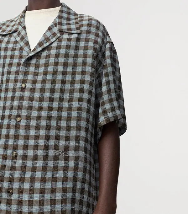 Loewe Check Short-sleeve Shirt
