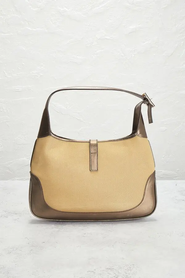 Gucci Jackie Hobo Bag - Beige
