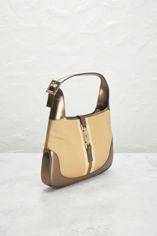 Gucci Jackie Hobo Bag - Beige