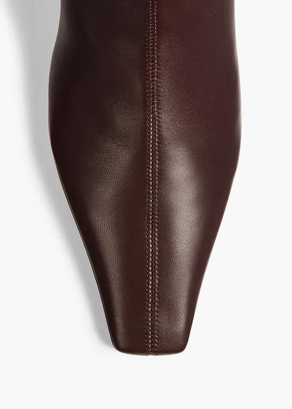 Khaite Arizona Stretch Ankle Boots