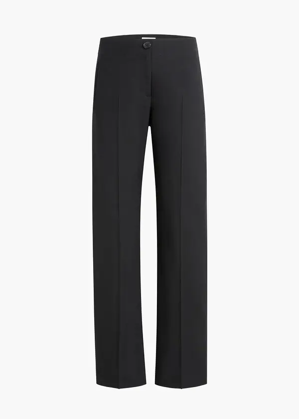 Khaite Mita Wool Trousers - Black