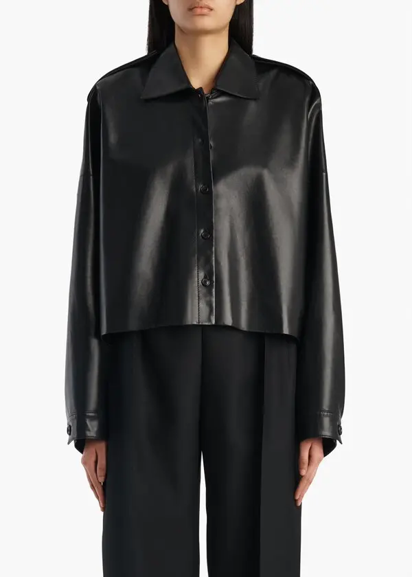 Khaite Bodine Top In Leather