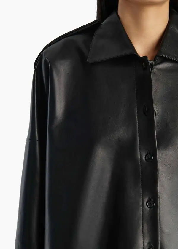 Khaite Bodine Top In Leather