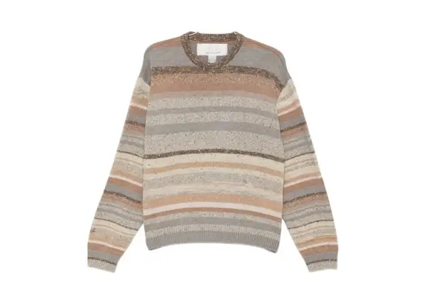 ERL Striped Crewneck Sweatshirt