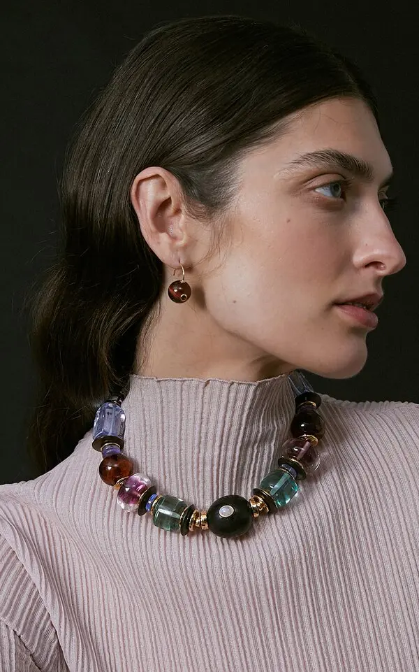 LIZZIE FORTUNATO Desert Mirage Collar In Prism