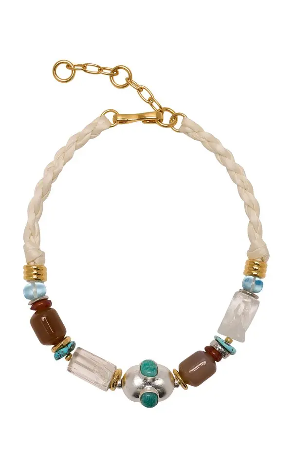 LIZZIE FORTUNATO Plata Mesa Necklace