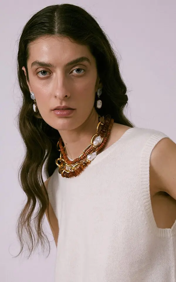 LIZZIE FORTUNATO Cabana Necklace