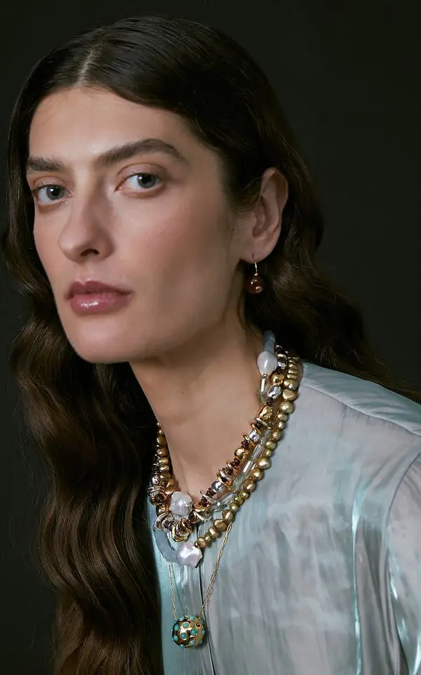 LIZZIE FORTUNATO Stargazer Pendant Necklace