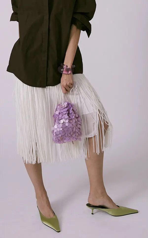 LIZZIE FORTUNATO Gala Bag In Orchid