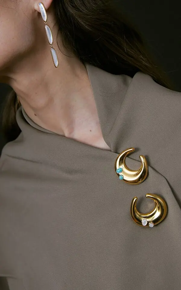 LIZZIE FORTUNATO Canyon Arch Brooch